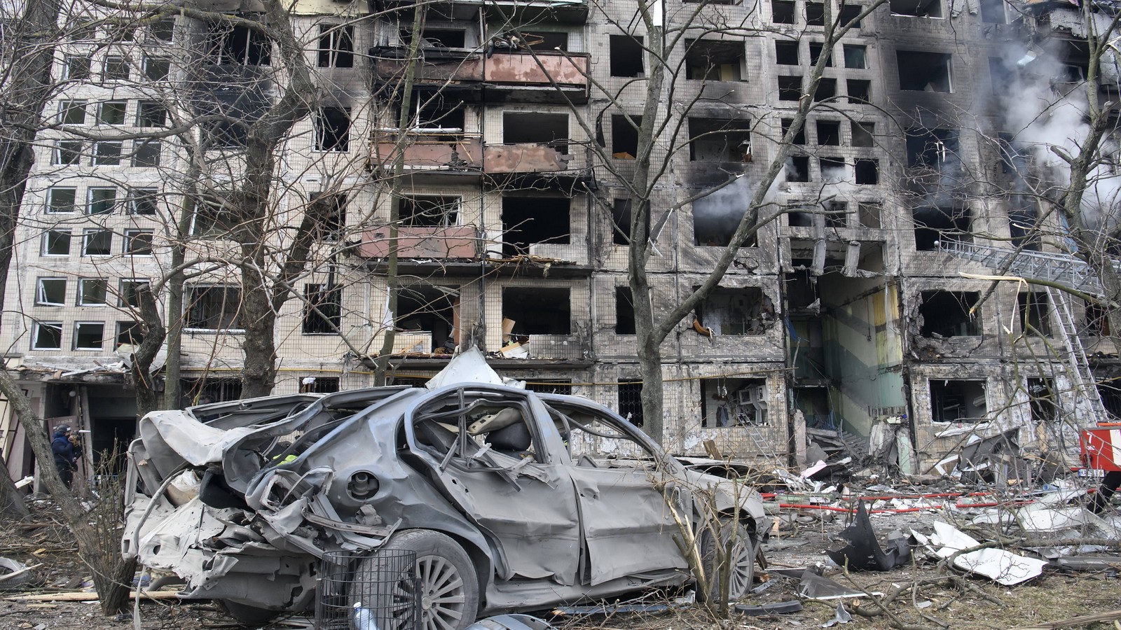 Ukraine-Krieg: Russische Armee greift Kiew massiv an